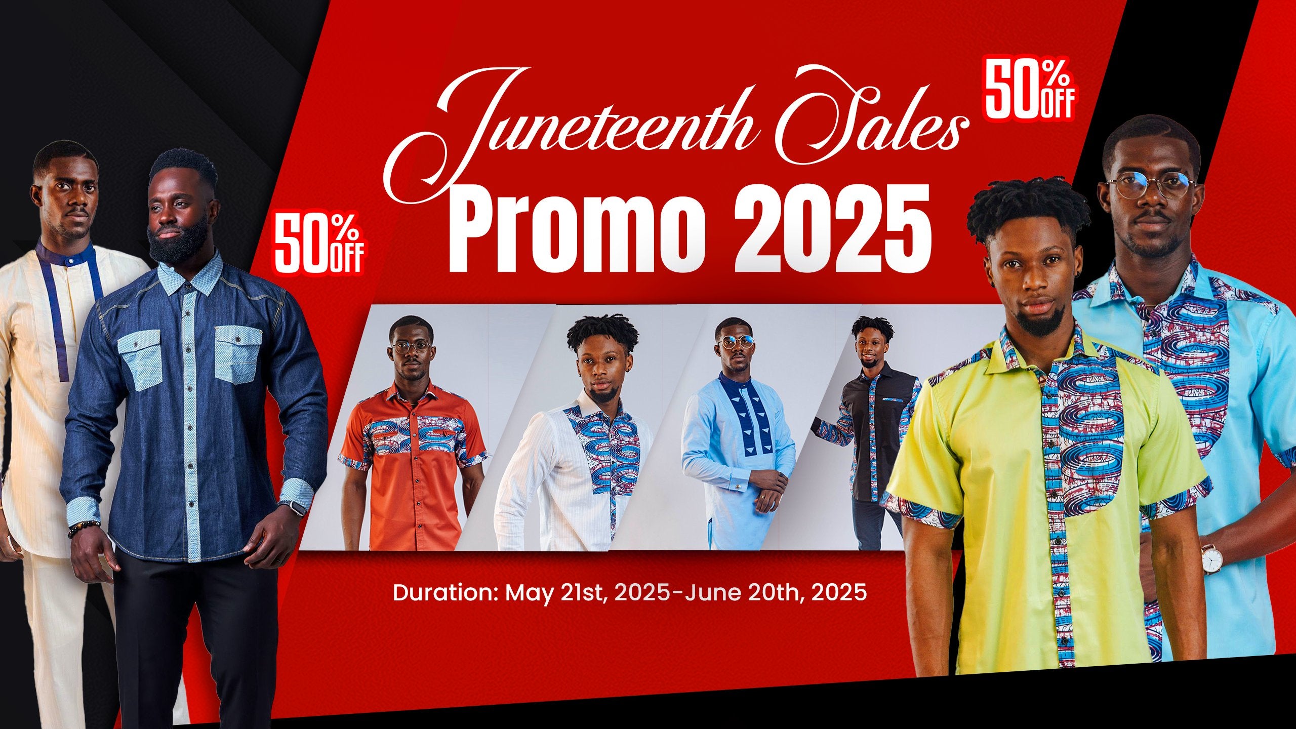 Juneteenth Sales Promo 2025 – Celebrate Freedom in Style – YvonneEx
